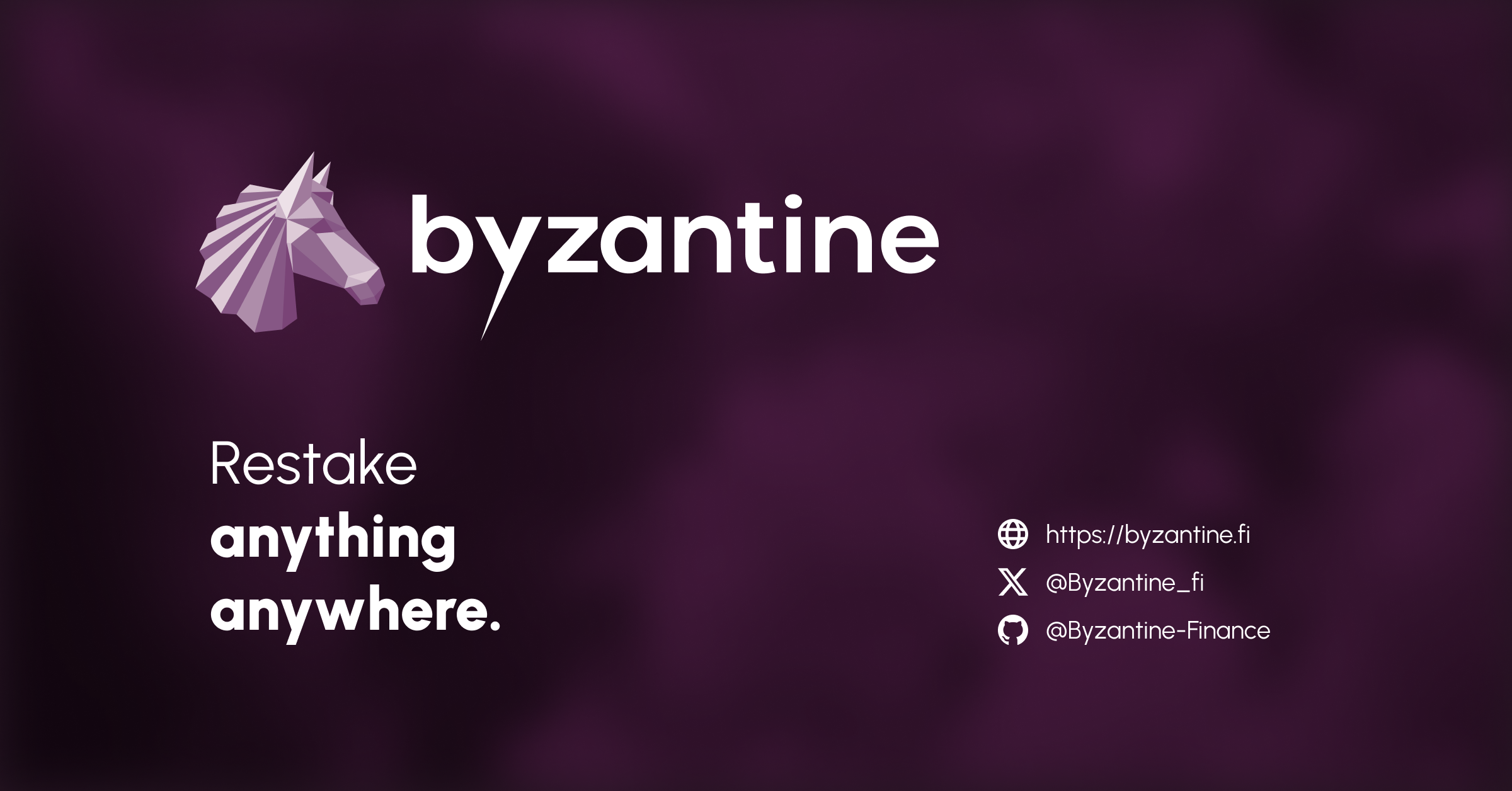 Byzantine Finance | Operator